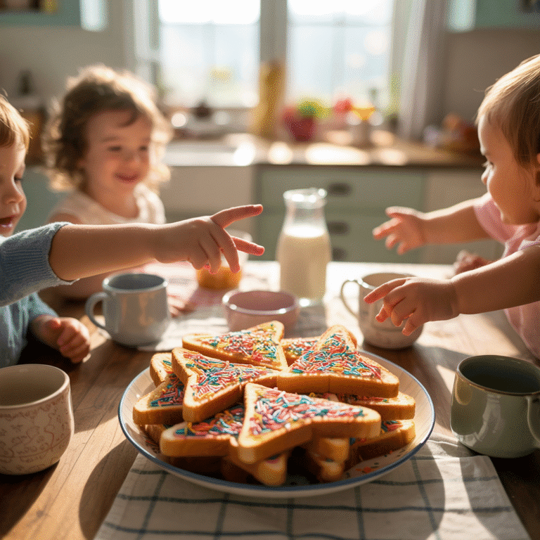 3-Ingredient Dutch Sprinkle Toast Breakfast