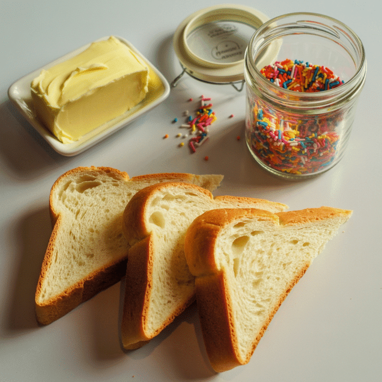 3-Ingredient Dutch Sprinkle Toast Breakfast